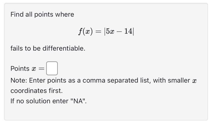 Solved Consider the function whose graph is plotted below. | Chegg.com