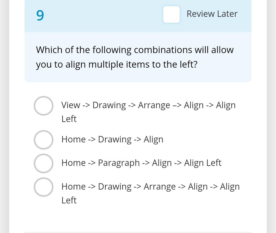 Solved Review Later Which of the following combinations will | Chegg.com
