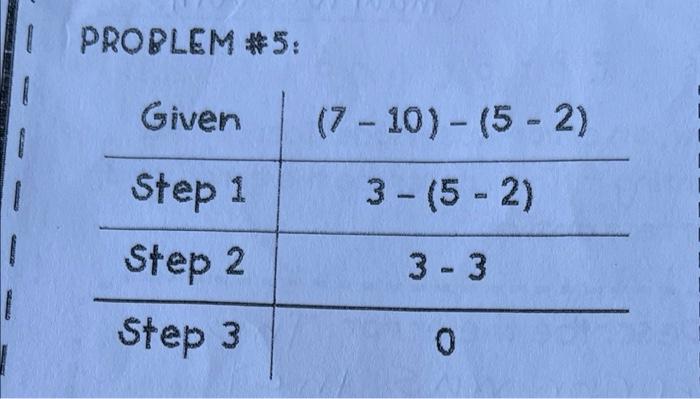 Solved PRORLEM #5: | Chegg.com