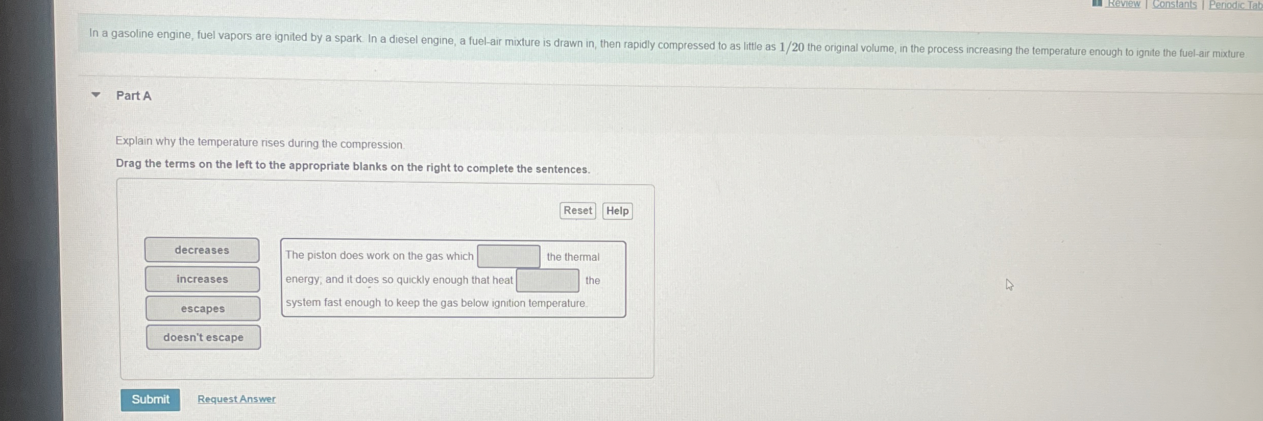 Solved Part AExplain why the temperature rises during the | Chegg.com