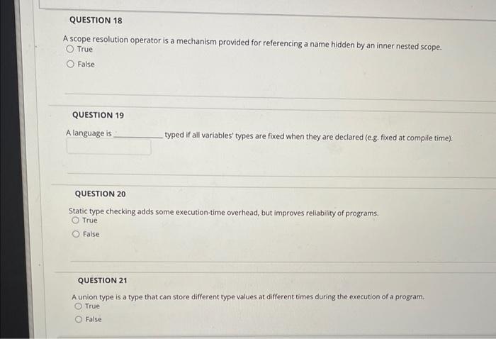 Solved A scope resolution operator is a mechanism provided | Chegg.com