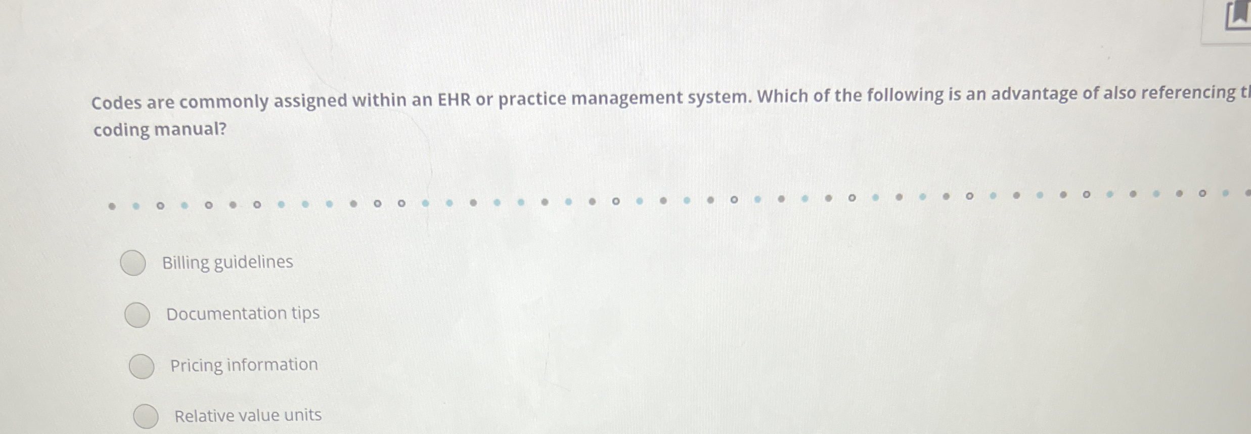 Solved Codes are commonly assigned within an EHR or practice | Chegg.com
