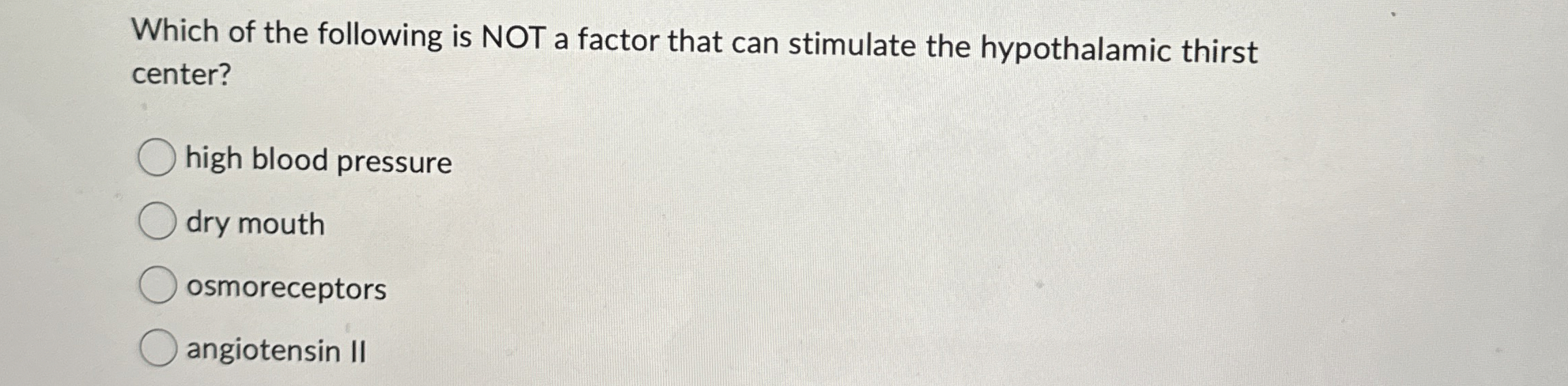 Solved Which of the following is NOT a factor that can | Chegg.com