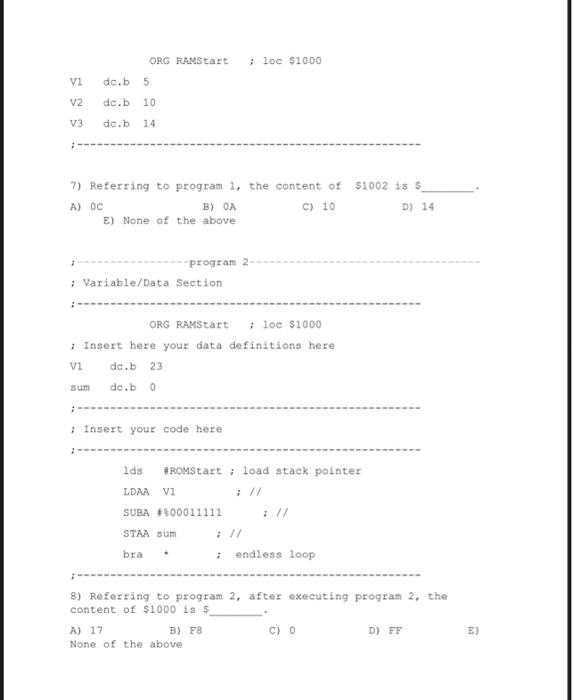 Solved Highlight/encircle the correct answers. 1) The | Chegg.com