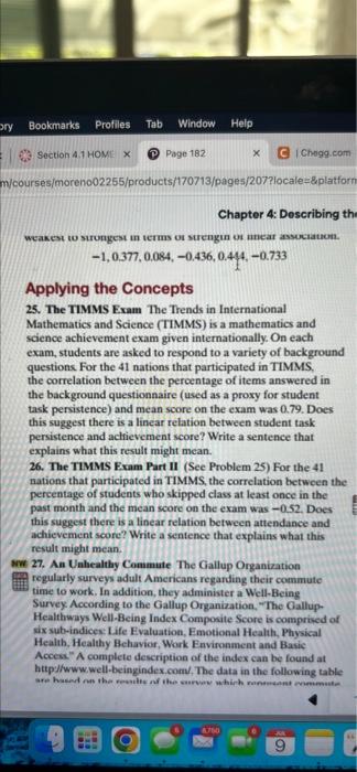 Solved ory Bookmarks Profiles Tab Window Help Section 4.1 | Chegg.com
