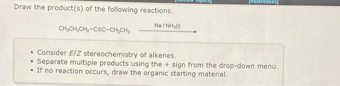 Solved - You do not have to consider stereochemistry. - | Chegg.com
