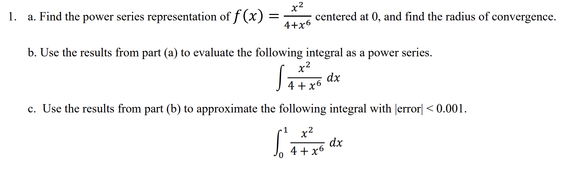 Solved Please answer all questions! If not, answer b and c, | Chegg.com