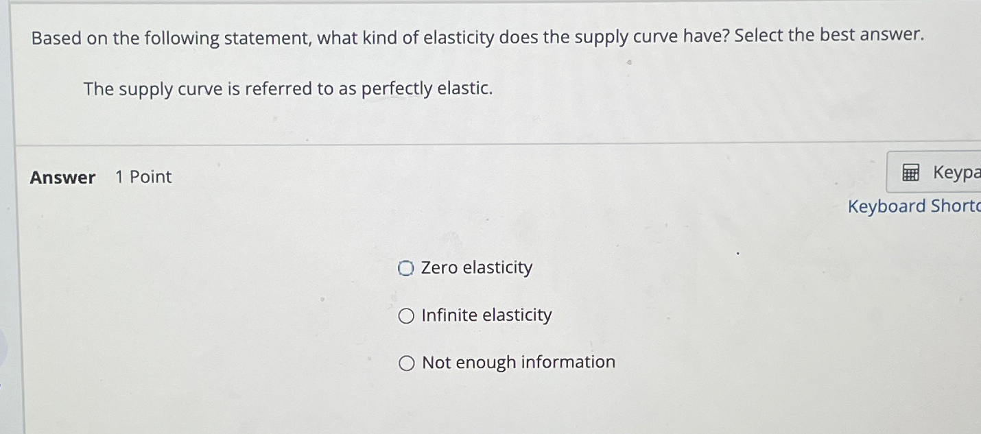 Solved Based on the following statement, what kind of | Chegg.com
