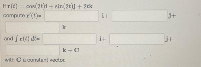 Solved with C a constant vector. | Chegg.com
