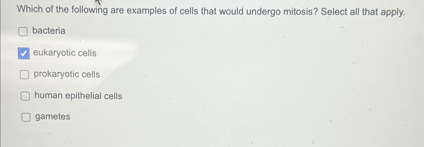 Solved Which of the following are examples of cells that | Chegg.com
