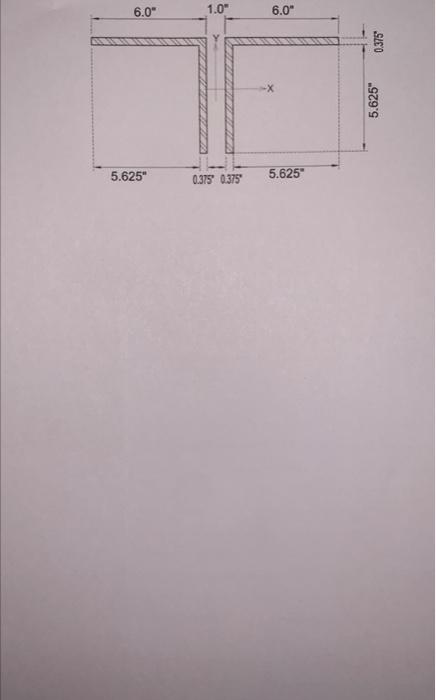 Solved For the double angle cross-section shown on Problem 5 | Chegg.com
