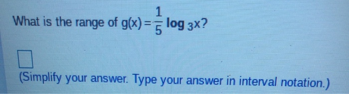 Solved 6 of 18 (2 complete) Begin by graphing f(x)= log 3x. | Chegg.com