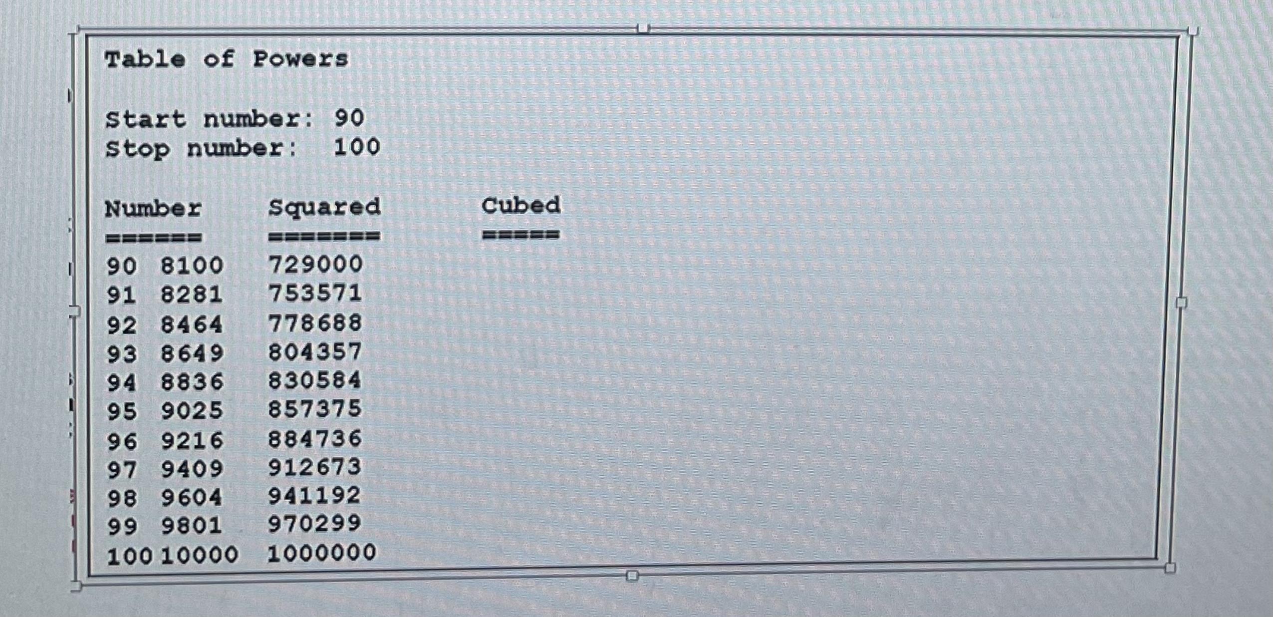 Solved Specifications:: The formulas for calculating | Chegg.com