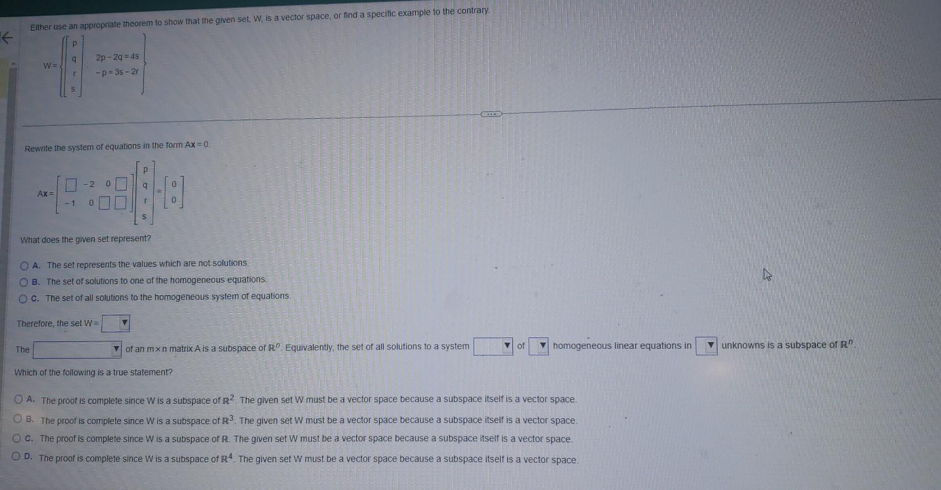 Solved Either use an appropriate theorem to show that the | Chegg.com