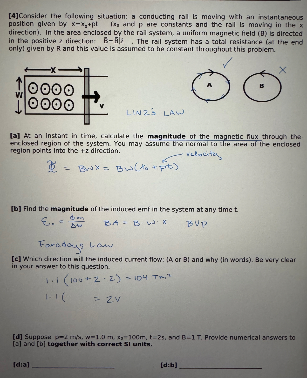 Solved Are my answers correct? I'm a bit lost on question 4 | Chegg.com