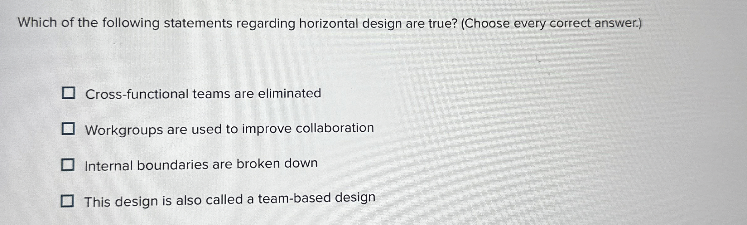 Solved Which of the following statements regarding | Chegg.com