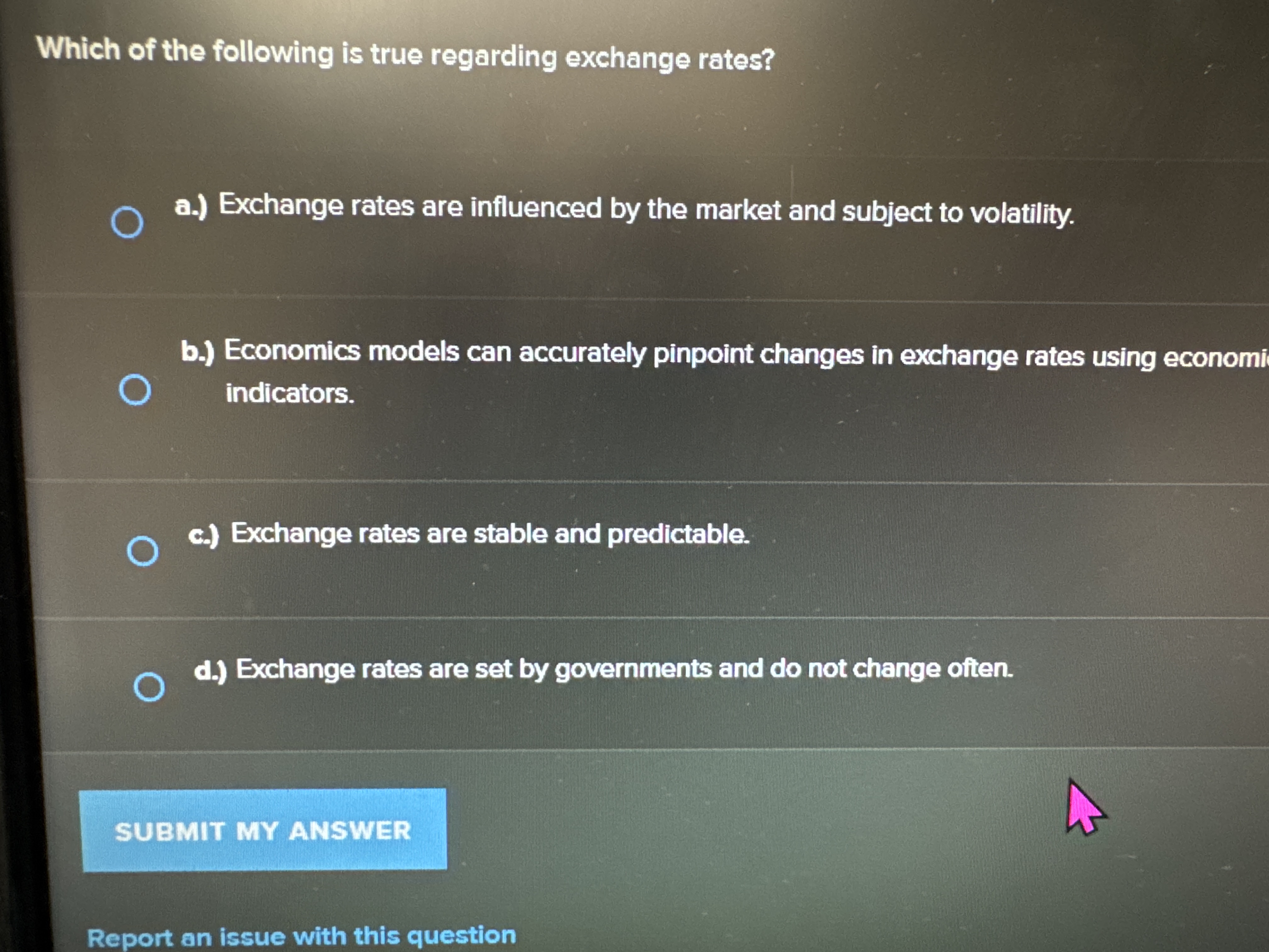 Solved Which of the following is true regarding exchange | Chegg.com
