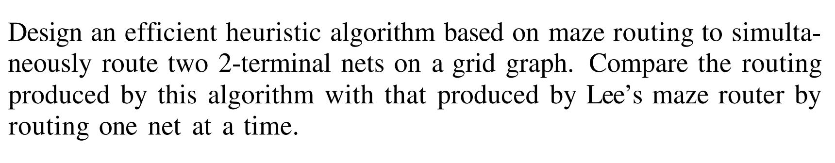 Solved Design An Efficient Heuristic Algorithm Based On Maze