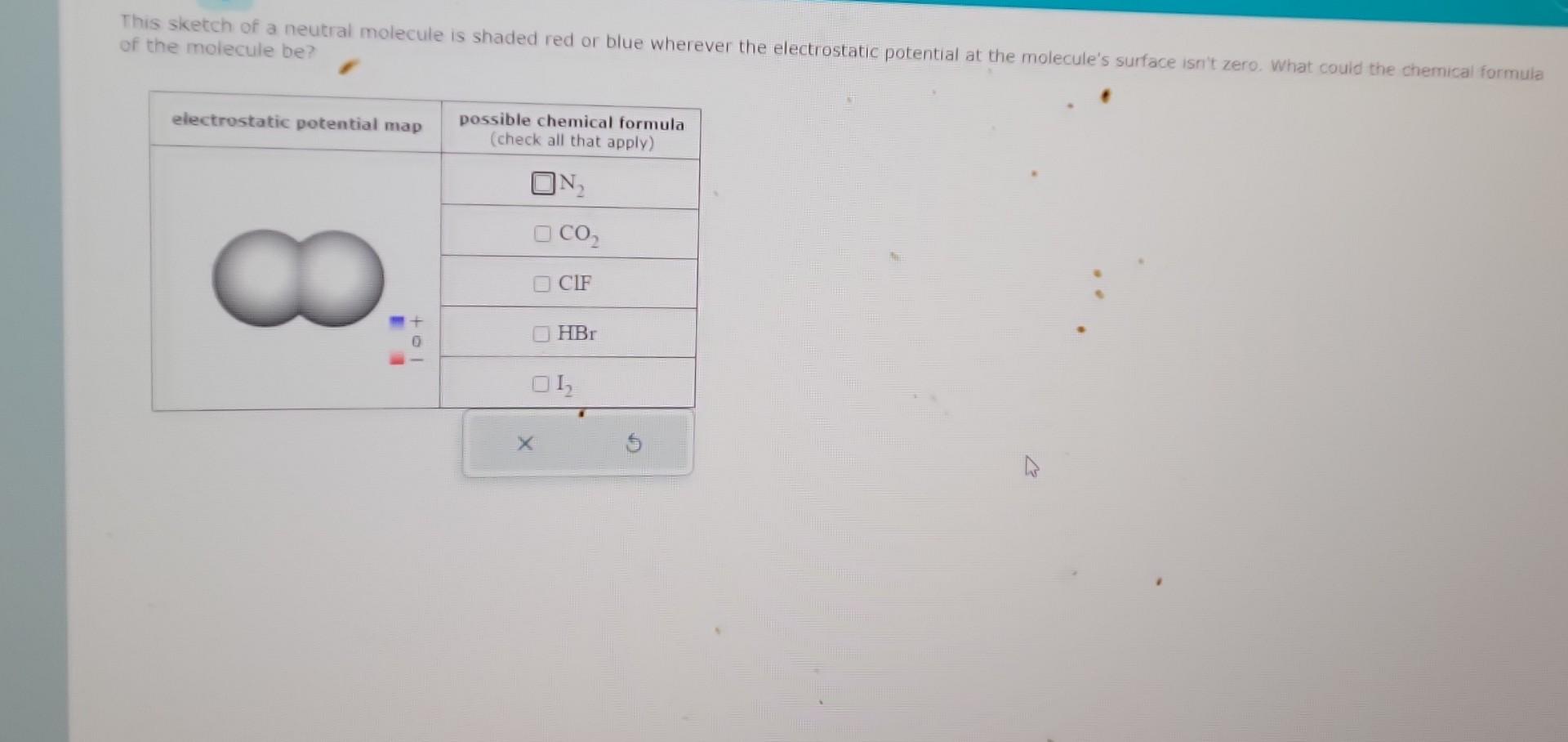 Solved This sketch of a neutral molecule is shaded red or | Chegg.com