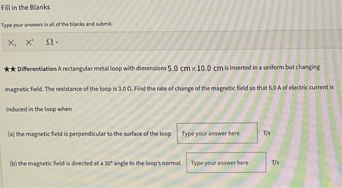 Solved Fill in the Blanks Type your answers in all of the | Chegg.com