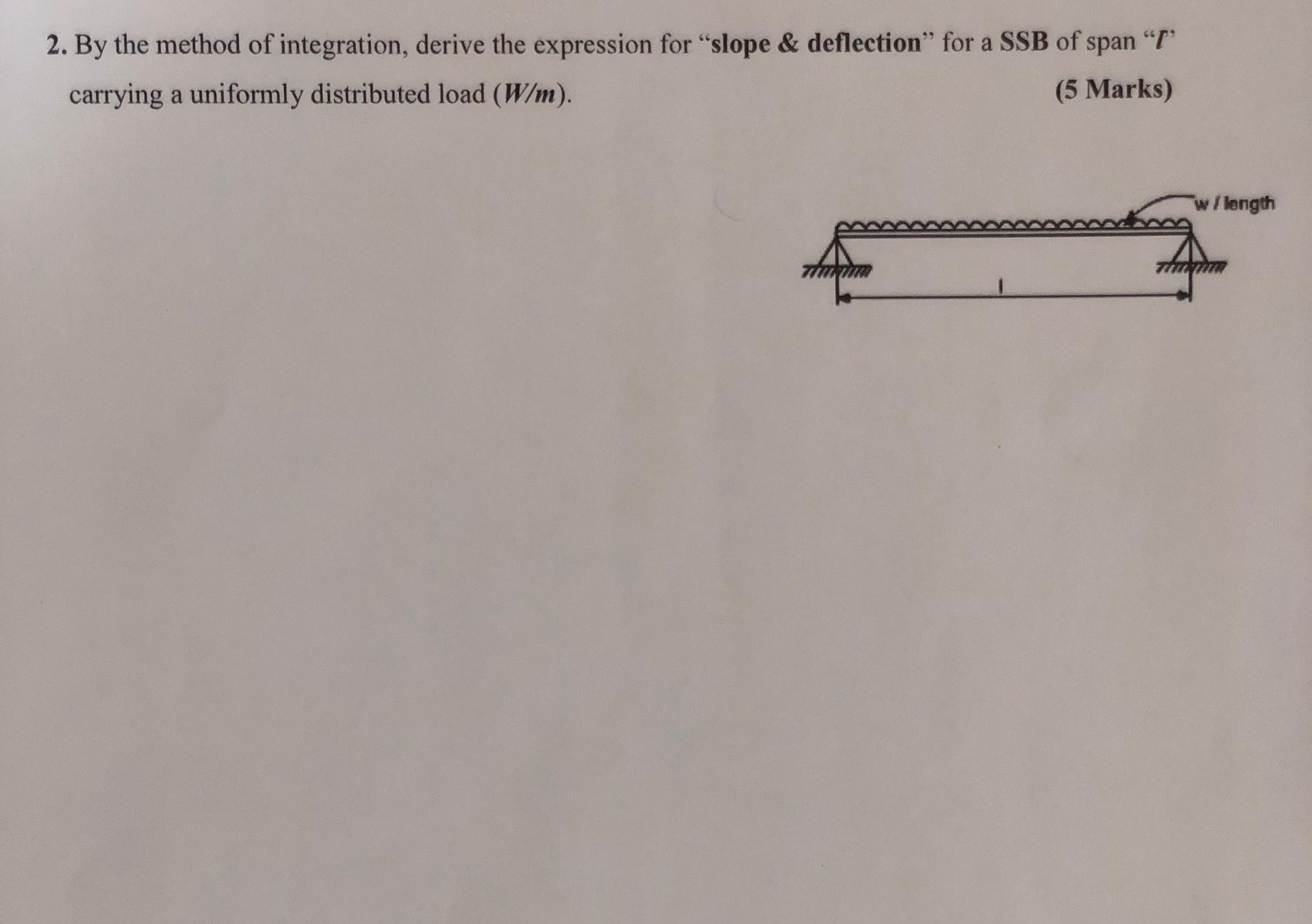 Solved By the method of integration, derive the expression | Chegg.com
