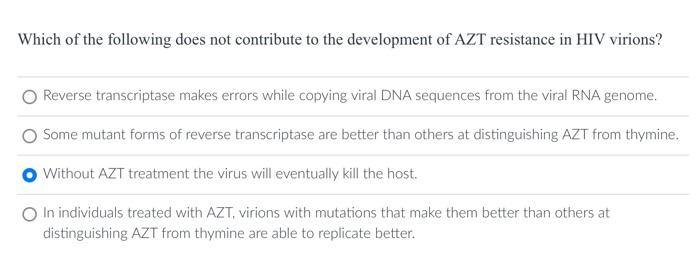 Solved Which of the following does not contribute to the | Chegg.com