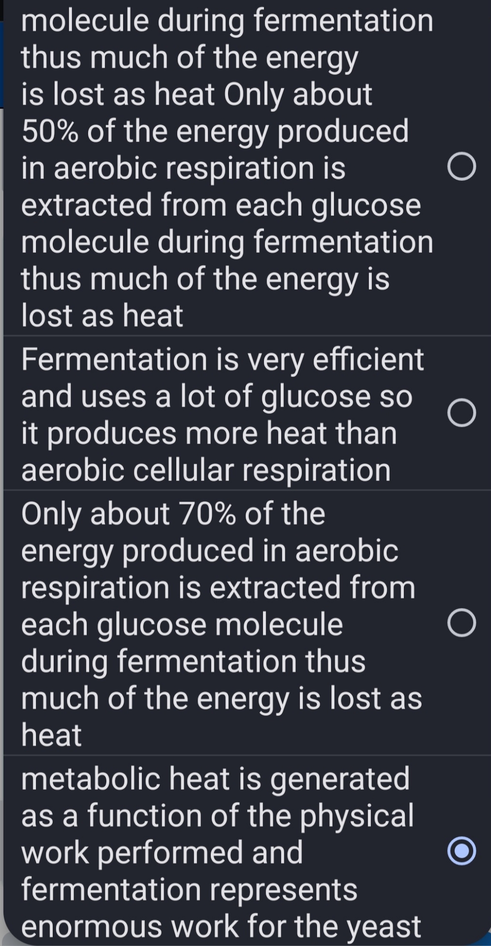 Solved which of these statements are true: molecule during | Chegg.com