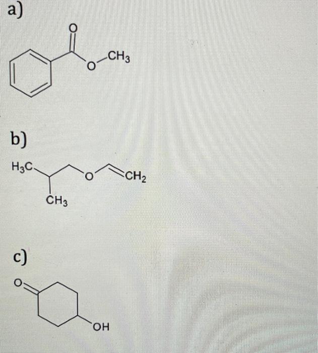 Solved predict splitting pattern for each type of hydrogen | Chegg.com
