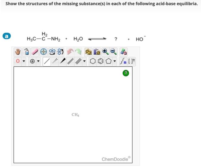 Solved Show the structures of the missing substance(s) in | Chegg.com