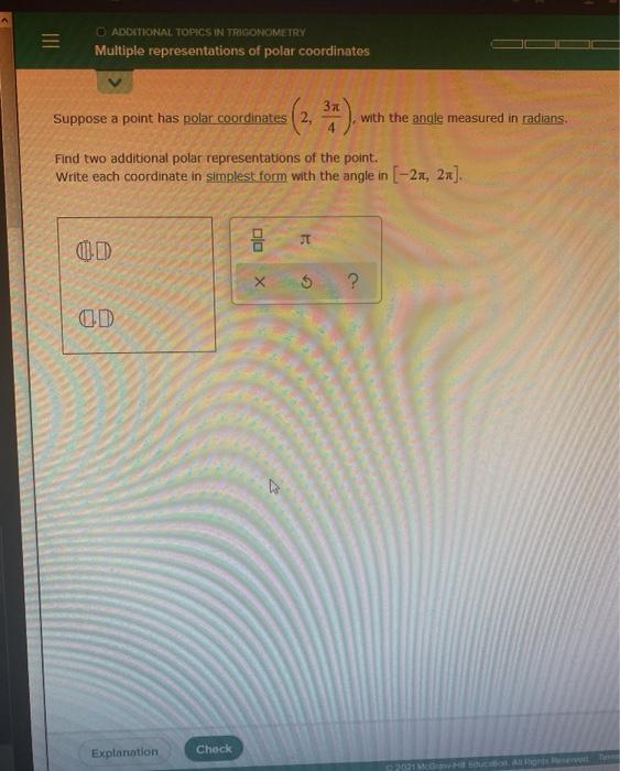 Solved = ADDITIONAL TOPICS IN TRIGONOMETRY Multiple | Chegg.com