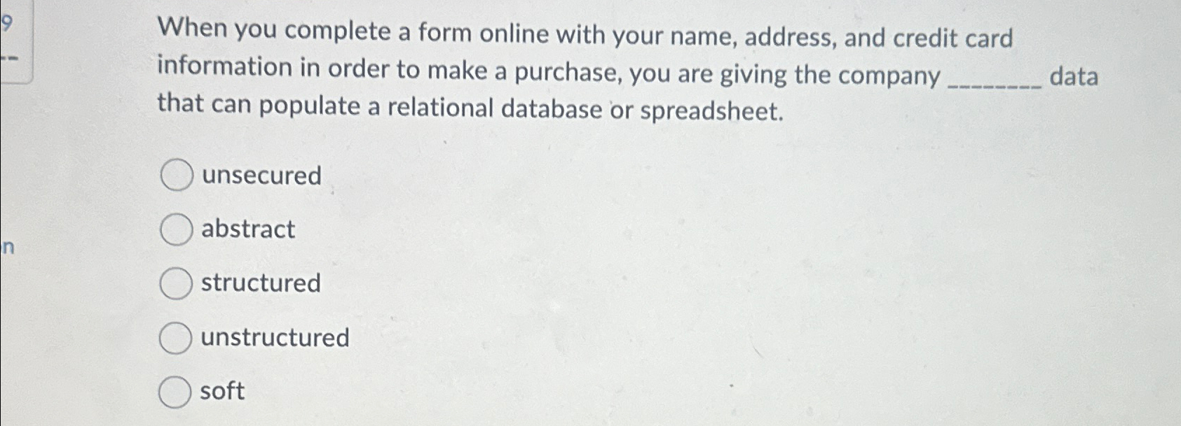 When you complete a form online with your name, | Chegg.com