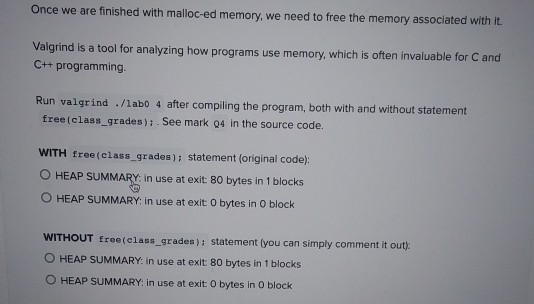 In function part3). we were able to get our program | Chegg.com