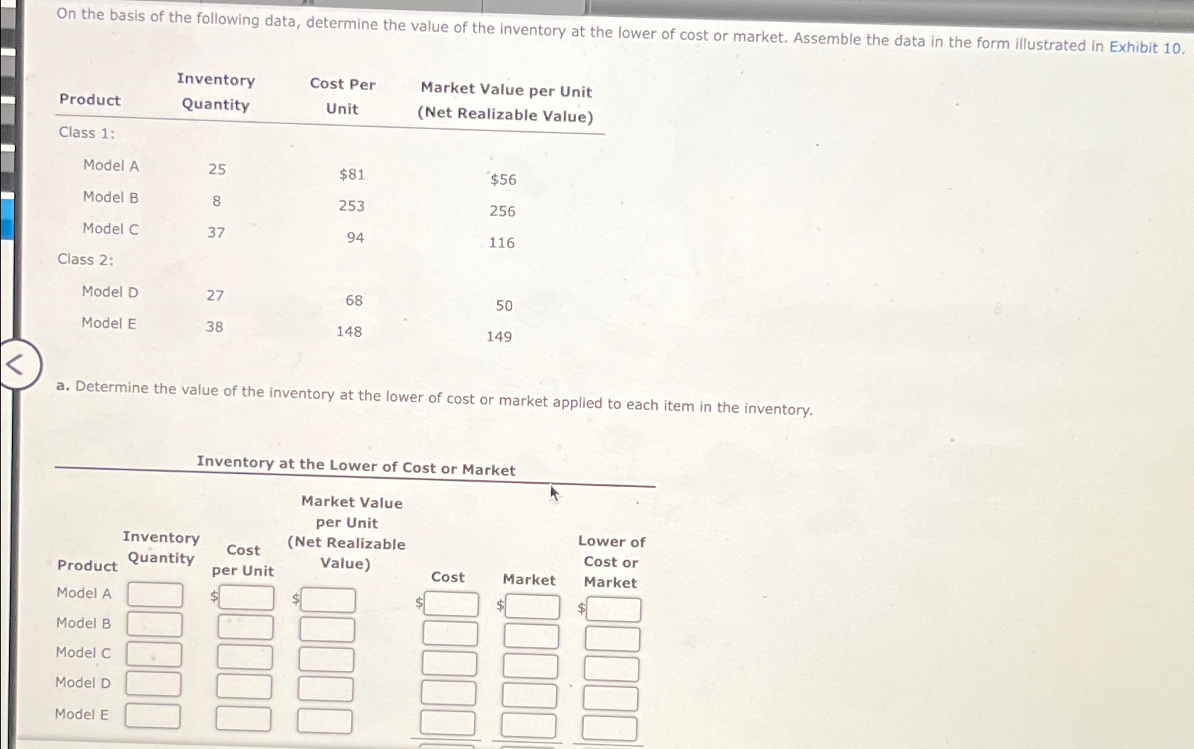 Solved On the basis of the following data, determine the | Chegg.com