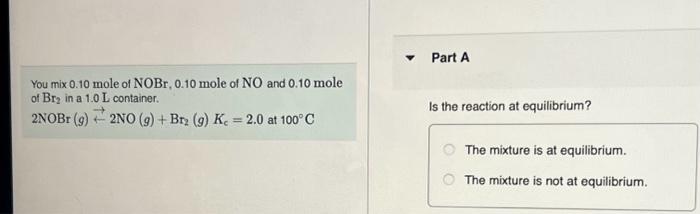 Solved Choowe the correct equilbrium constant expression, | Chegg.com