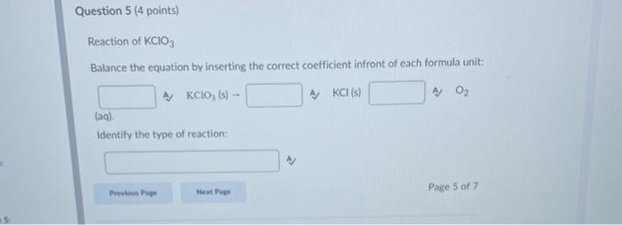 Solved Reaction of Cl2 with NaCl Balance the equation by | Chegg.com