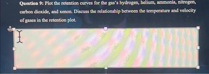 Solved Question 9: Plot the retention curves for the gas's | Chegg.com