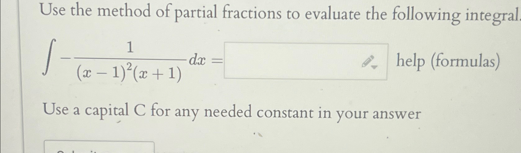 Solved Use the method of partial fractions to evaluate the | Chegg.com