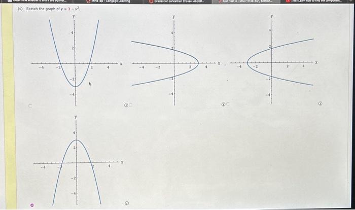 Solved Consider the parametric equations x=t and y=3−t. (a) | Chegg.com
