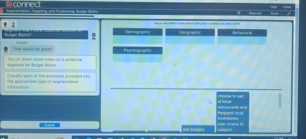 Solved ConnectSegmentation, Targeting and Positioning: | Chegg.com
