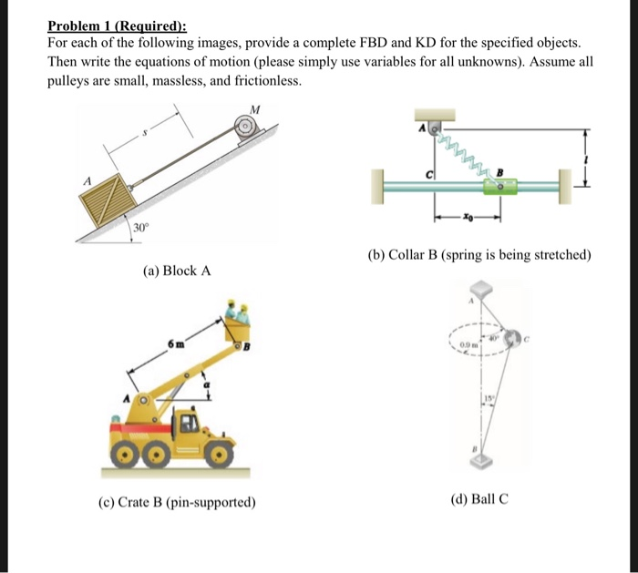 Solved Problem 1 (Required): For each of the following | Chegg.com
