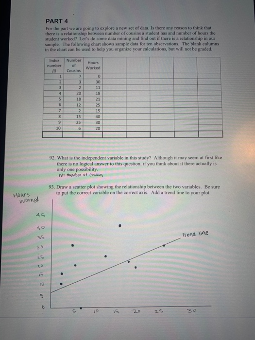 Solved PART 4 For the part we are going to explore a new set | Chegg.com
