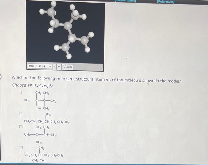 [Solved]: Which of the following represent structural isome