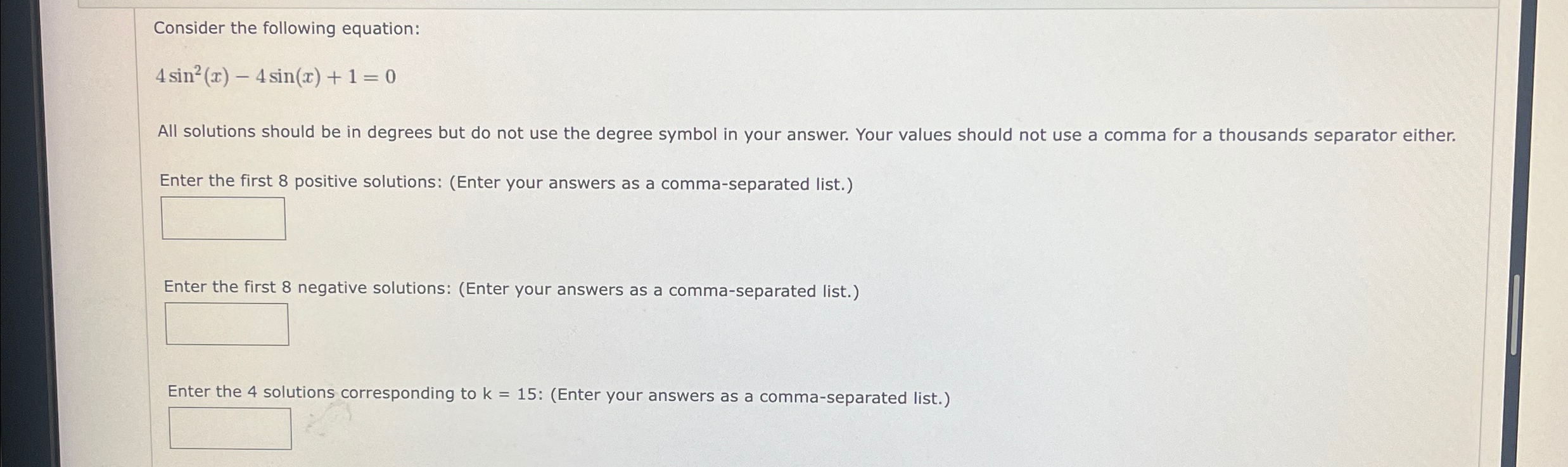 Solved Consider the following | Chegg.com