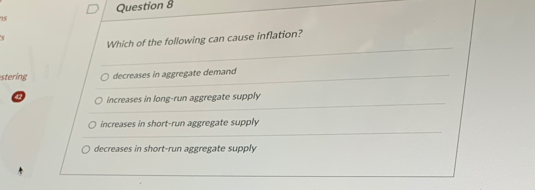 Solved Question 8Which of the following can cause | Chegg.com