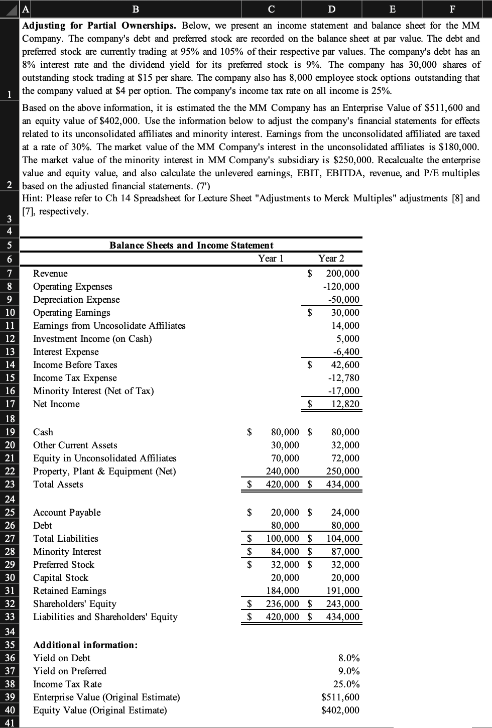Solved please use excel to solve !!!! ﻿and please use cell | Chegg.com