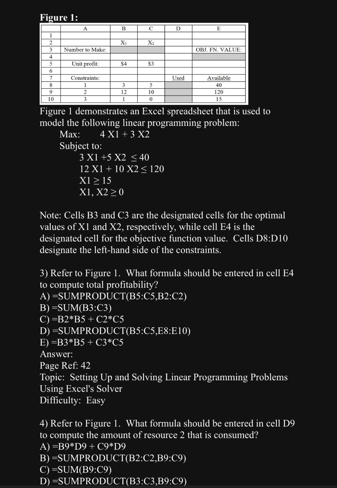 Solved Figure 1:\table[[,A,B,C,D,E | Chegg.com