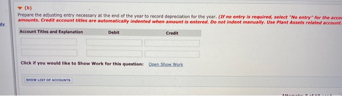 Solved CES Exercise 11-09 (Part Level Submission) Presented | Chegg.com