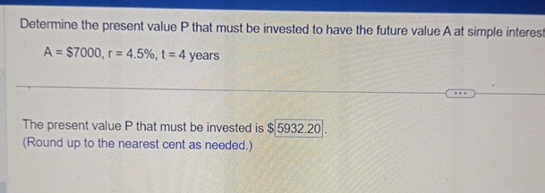 Solved Determine the present value P ﻿that must be invested | Chegg.com