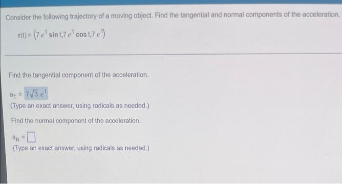Solved Consider the following trajectory of a moving object. | Chegg.com
