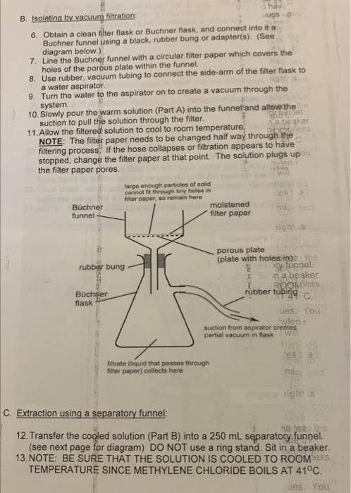 Solved EXTRACTION OF CAFFEINE FROM COFFEE sde by | Chegg.com